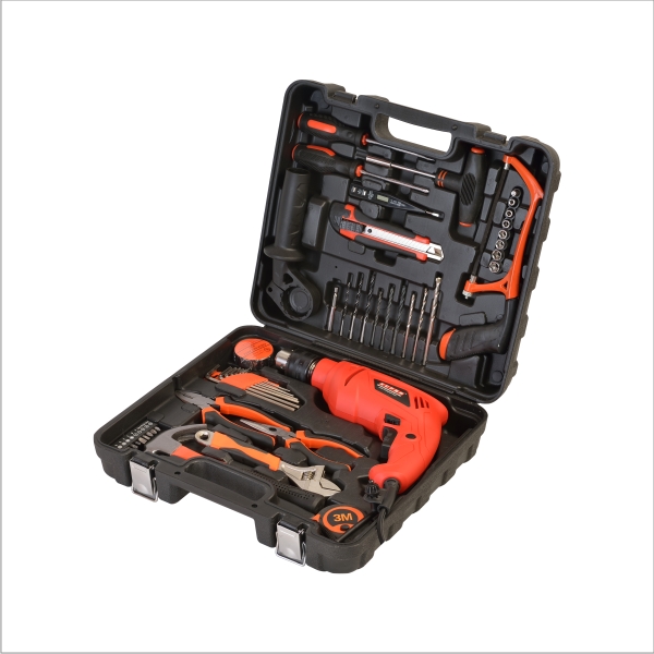 ICFS ISB10VRK Professional Impact Drill Tool Kit 10 mm, 550w, 3000rpm ...
