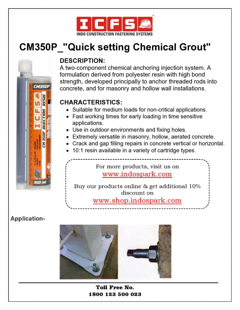 CM350P_”Quick setting Chemical Grout” – Blog
